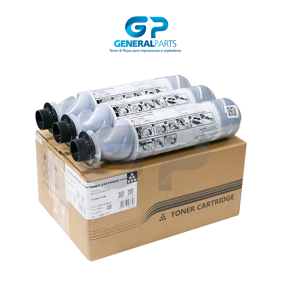 Cartucho de Toner Ricoh MP161/MP171 - General Parts Cartucho de Toner Ricoh MP161/MP171 - General Parts